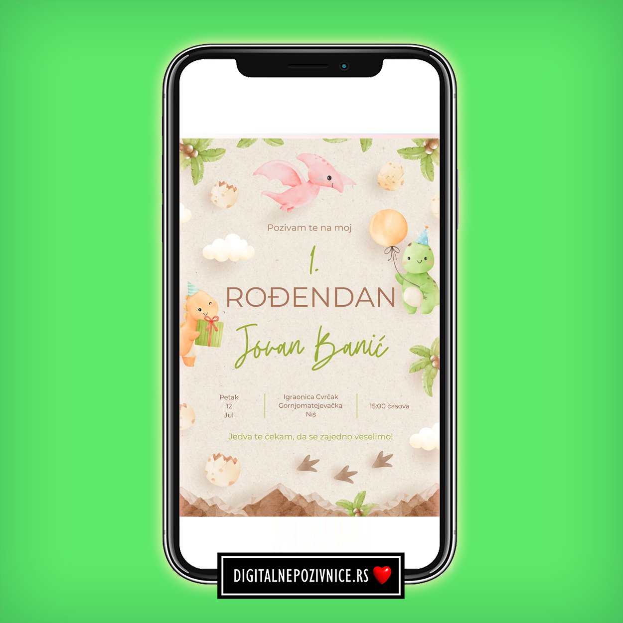 Digitalne pozivnice za Rodjendan | Najveći izbor dizajna ...